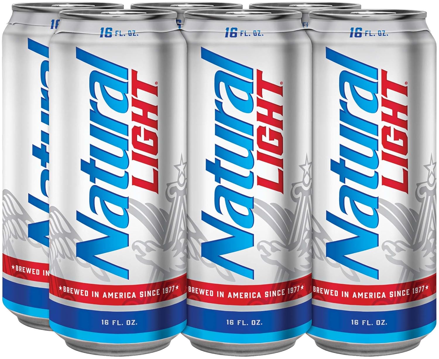 Natural Light 6 pk, 16 oz cans, 4.2% ABV: Amazon.com: Grocery & Gourmet ...