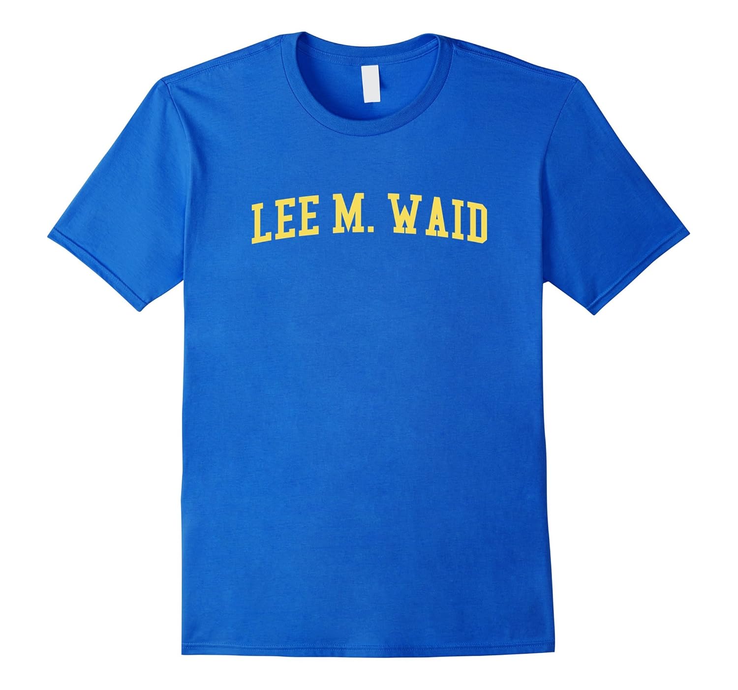 Lee M. Waid Elementary / High – Collegiate-Style T-Shirt-Art – Artvinatee
