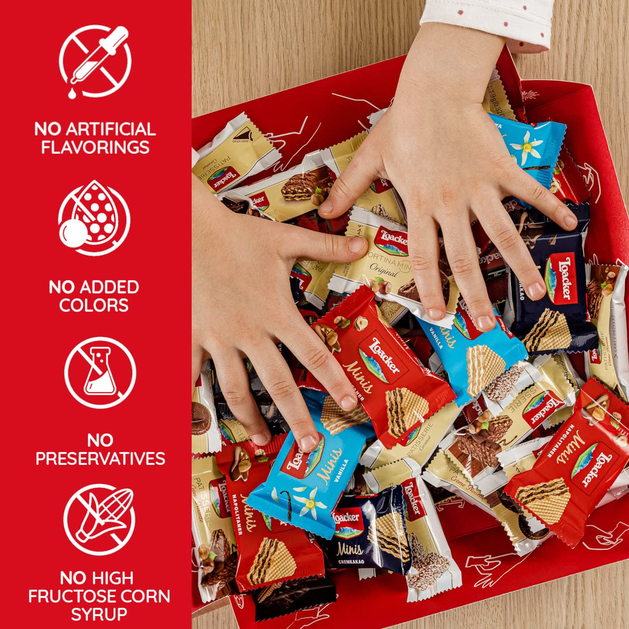 Loacker Best of Moments Variety Pack - Selection of Best Premium Wafer ...