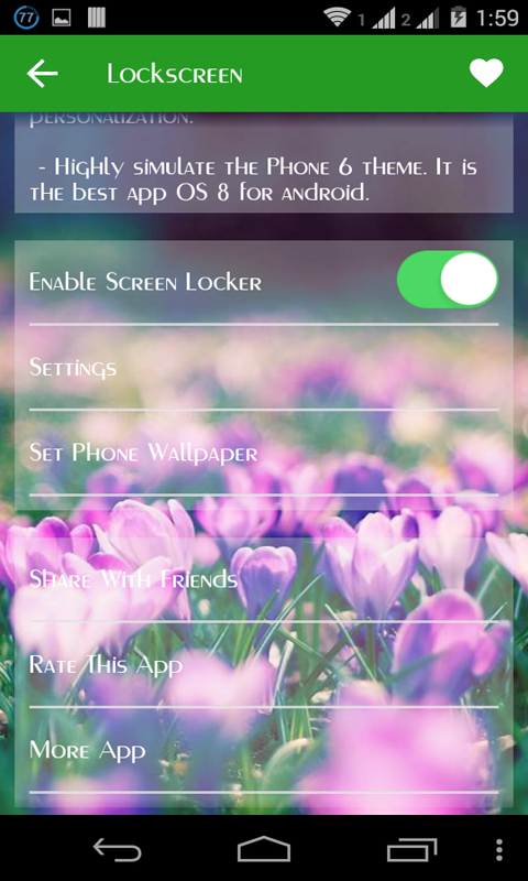 Spring Lockscreen Wallpaper:Amazon.de:Appstore for Android