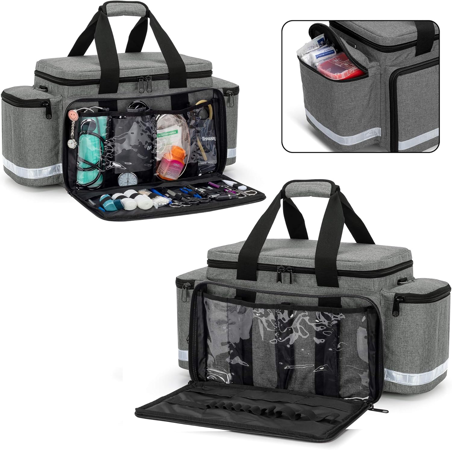Trunab Emergency Responder Trauma Bag Empty, Professional First Aid ...