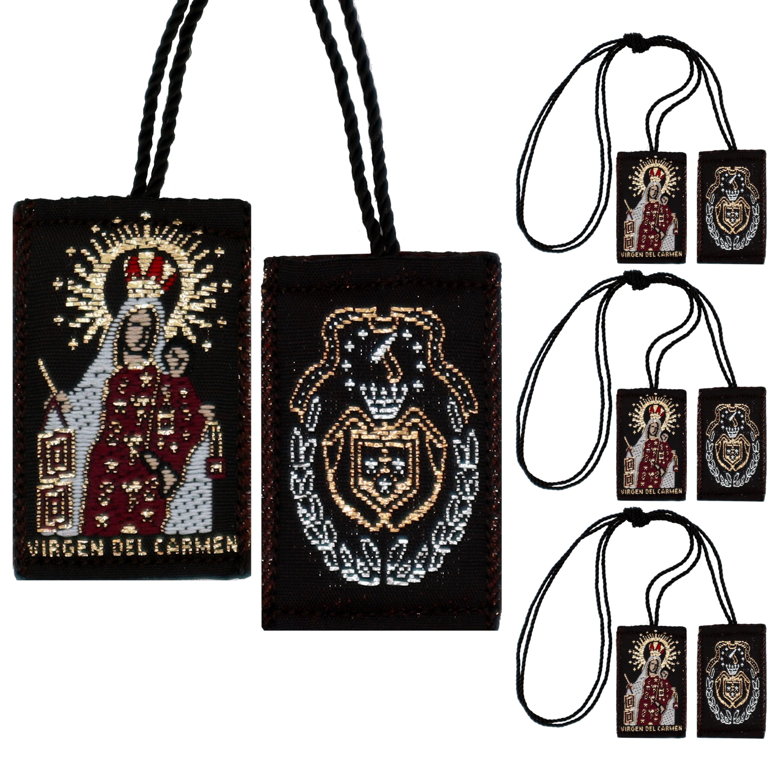 Mua Escapulario de la Virgen del Carmen Pack of 3 Escapulario Catolico ...