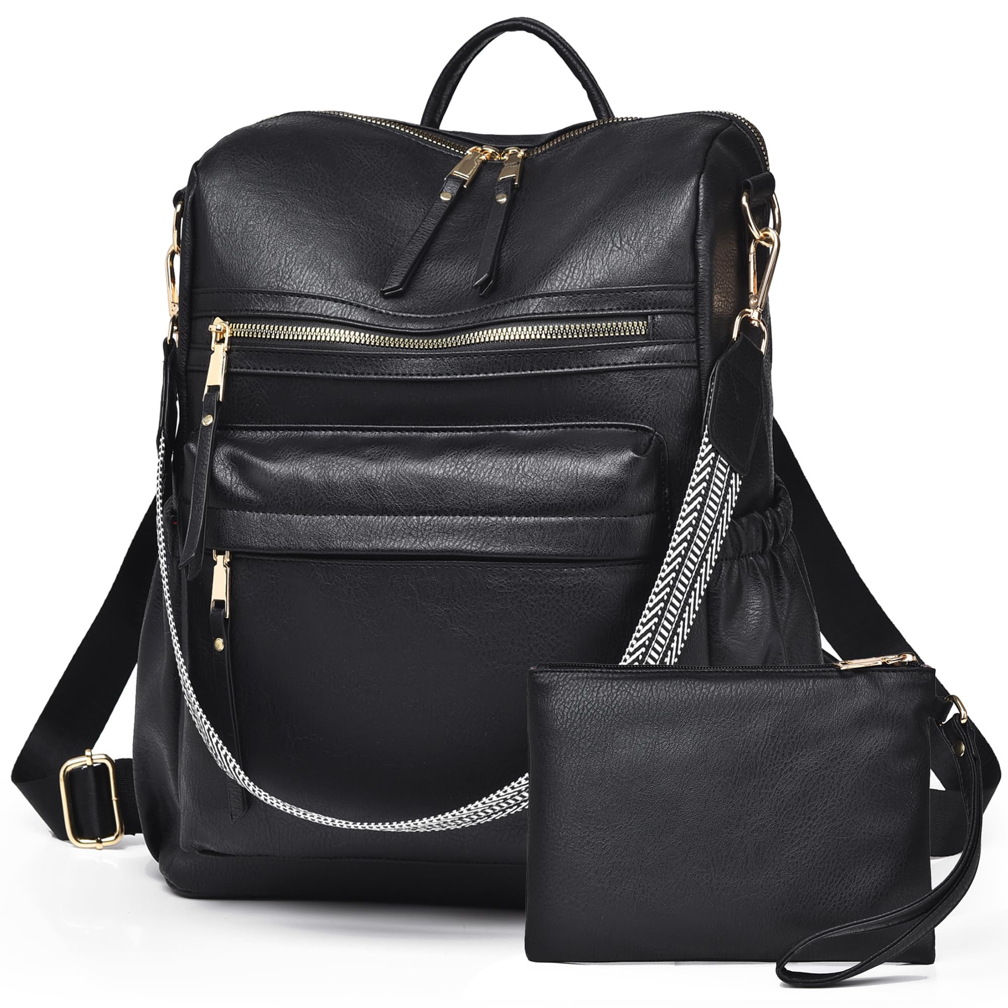 Dora & Liz Womens Backpack Purse Leather Fashion Travel Backpack Purse ...