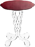 Iplex Design Arabesco Small Comodino/Tavolino in Plexiglass, Bianco ...