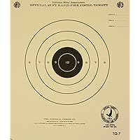 Amazon.com: Official NRA TQ-6 Target, 25 Ft. Slow Fire Pistol Target ...
