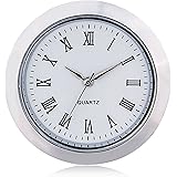 Amazon.com: ShoppeWatch Mini Clock Insert Quartz Movement Round 1 7/16 ...
