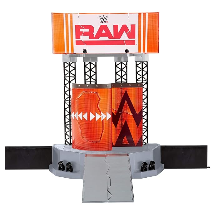 Buy Mattel WWE RAW Wrecking Entrance Stage Online at Low Prices in ...