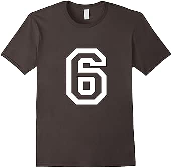 Amazon.com: Number 6 T-Shirt: Clothing