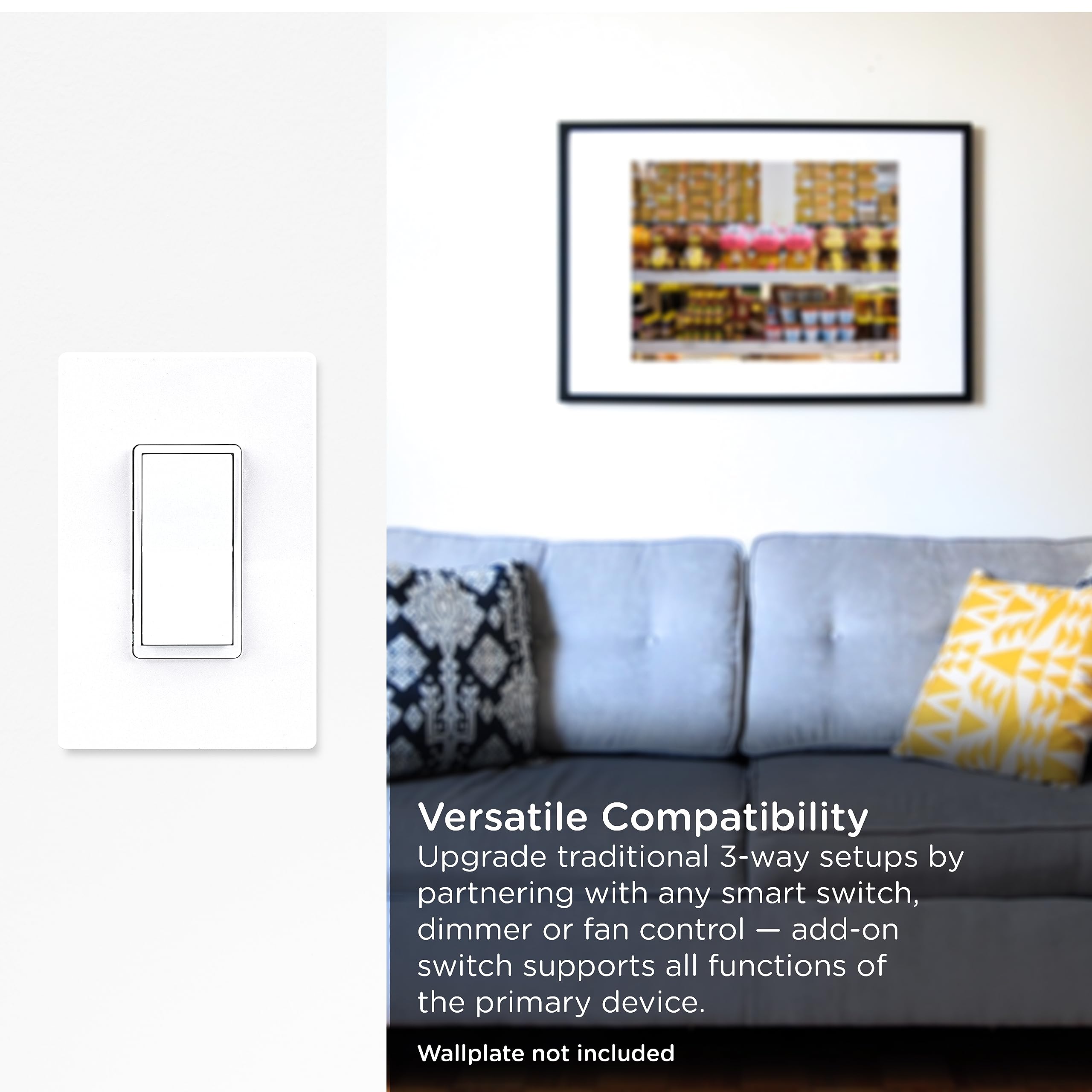 Mua Enbrighten 700 Series Add-on In-Wall Smart Switch QuickFit & SimpleWire, Wi-Fi, Z-Wave ...