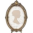 Amazon.com - Sunlit Vintage Picture Frame 5x7 Inch, Oval Antique Photo ...
