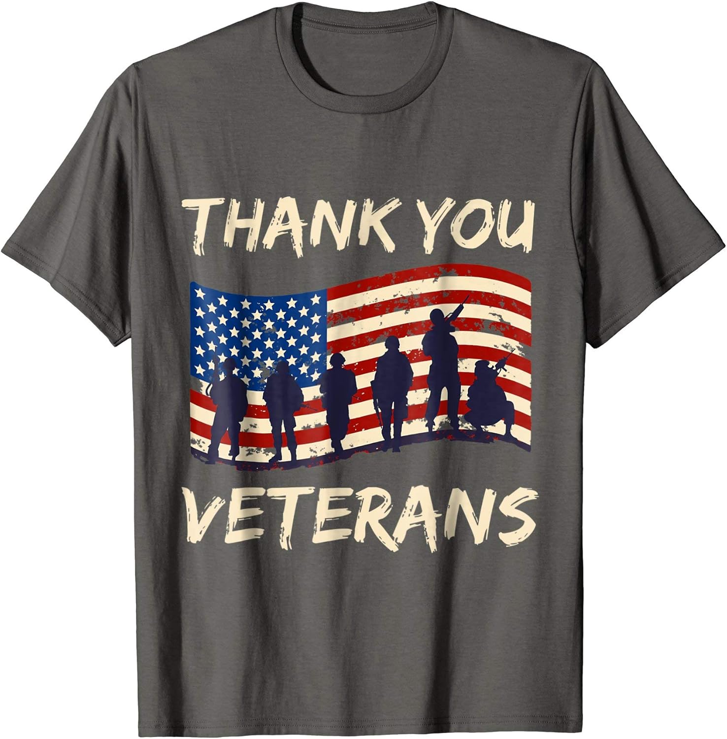 Amazon.com: Thank You Veterans T Shirt: Clothing
