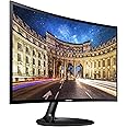 Samsung LC24F390FHNXZA 24-Inch Curved Gaming Monitor (Super Slim Design ...