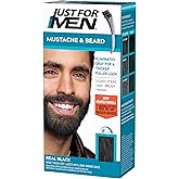 Amazon.com: Just For Men Mustache & Beard, Beard Dye for Men with Brush ...