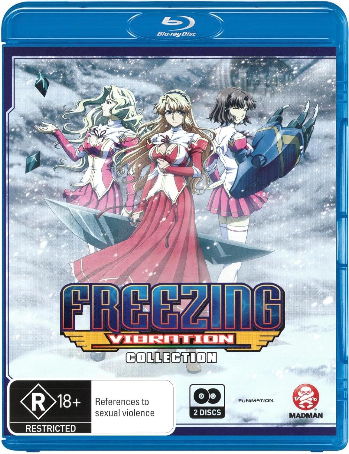 Freezing Vibration - Complete Series Collection Blu-Ray Region B, A ...