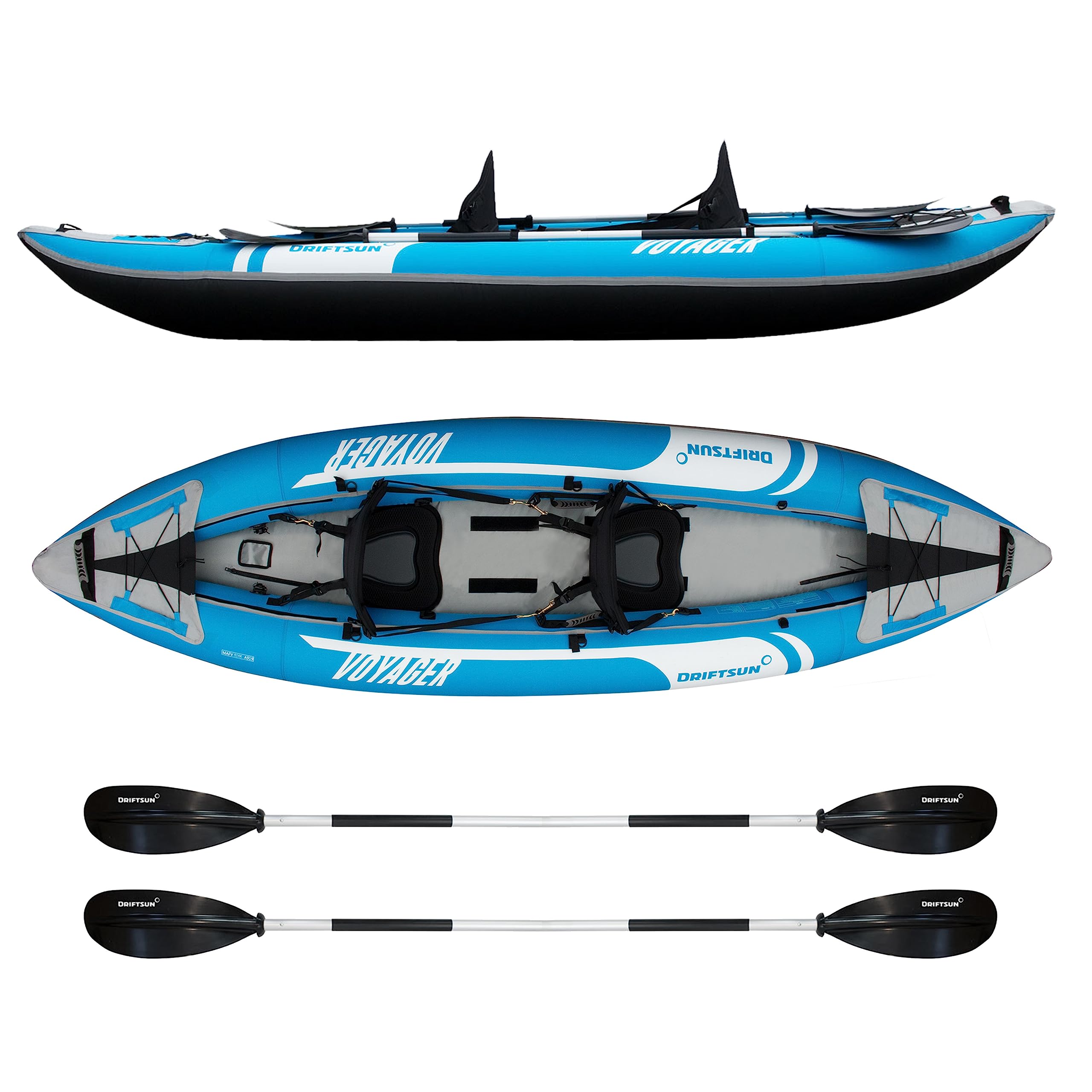 Mua Voyager Inflatable Kayak 2 Person Tandem, Foldable Kayaks for ...