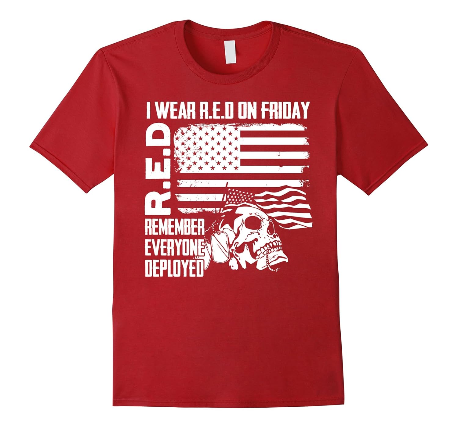 Red Friday Tshirts – Wear Red On Friday Tee Shirts-CD – Canditee