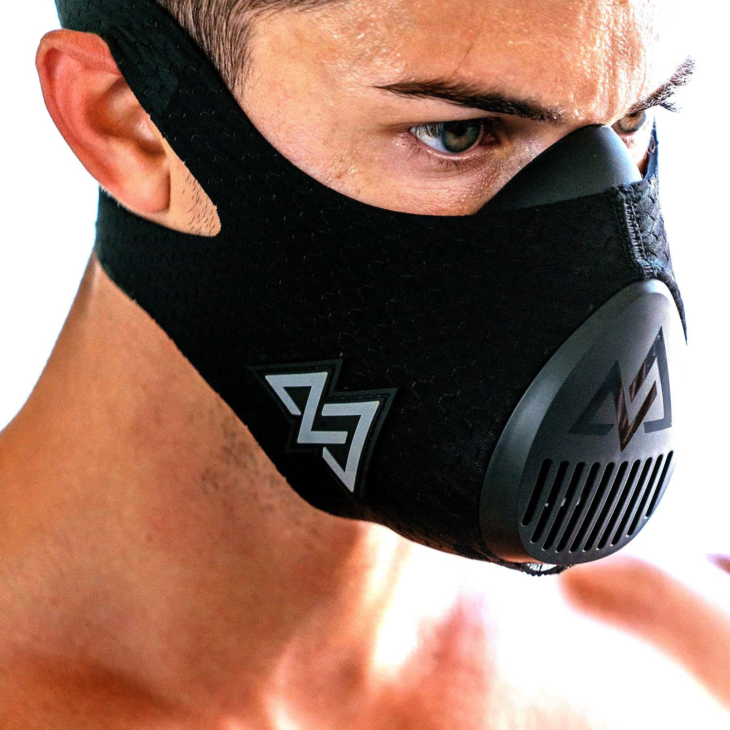TRAININGMASK Erwachsene Training Mask 3.0 Trainingsmaske, Schwarz, L ...