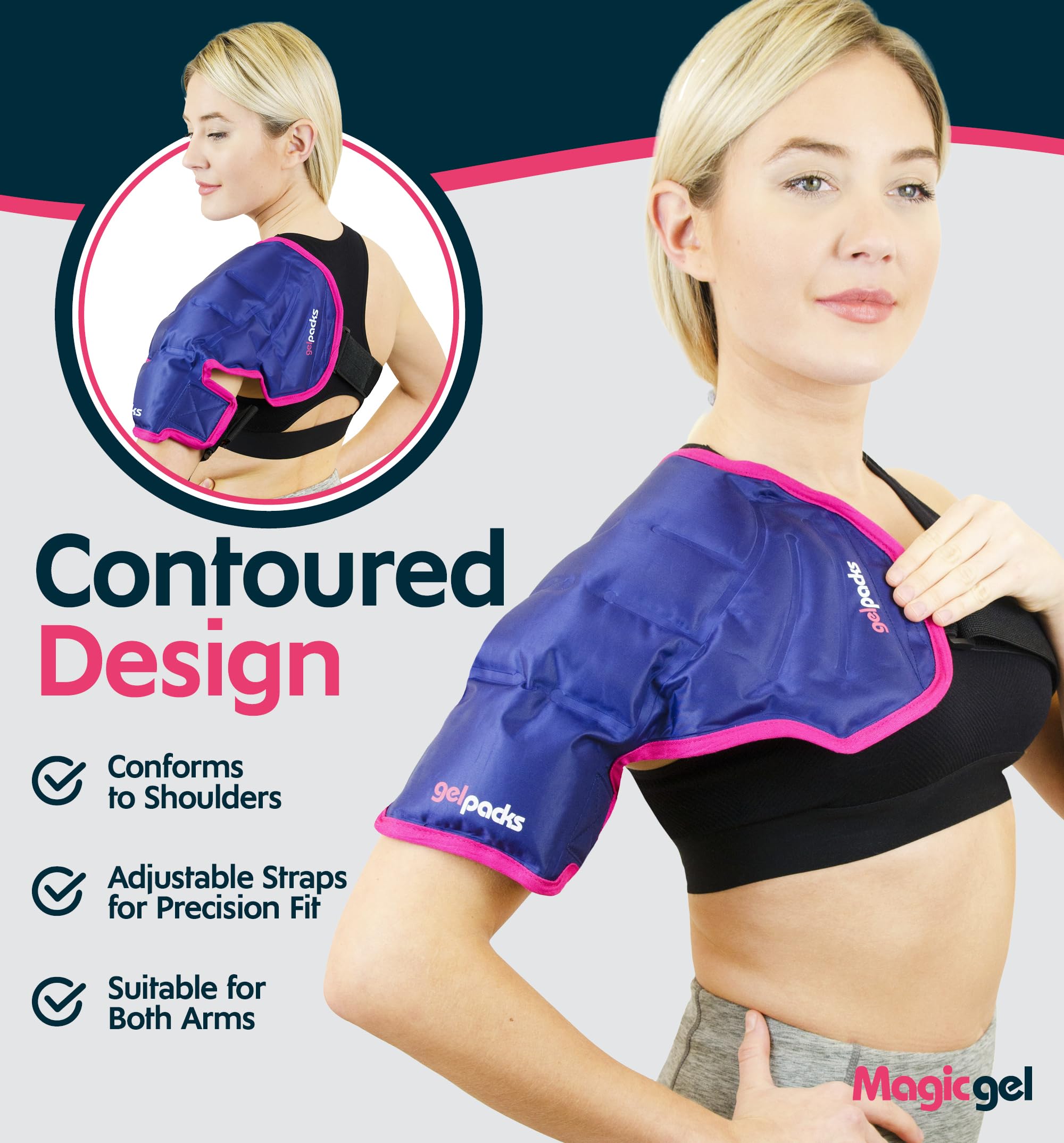 Mua Ice Pack | Reusable, Flexible & Long Lasting for Rotator Cuff ...