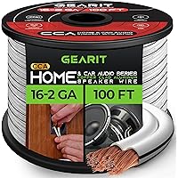 AmazonBasics 100ft 16-Gauge Audio Stereo Speaker Wire Cable - 100 Feet : Amazon.ca: Electronics