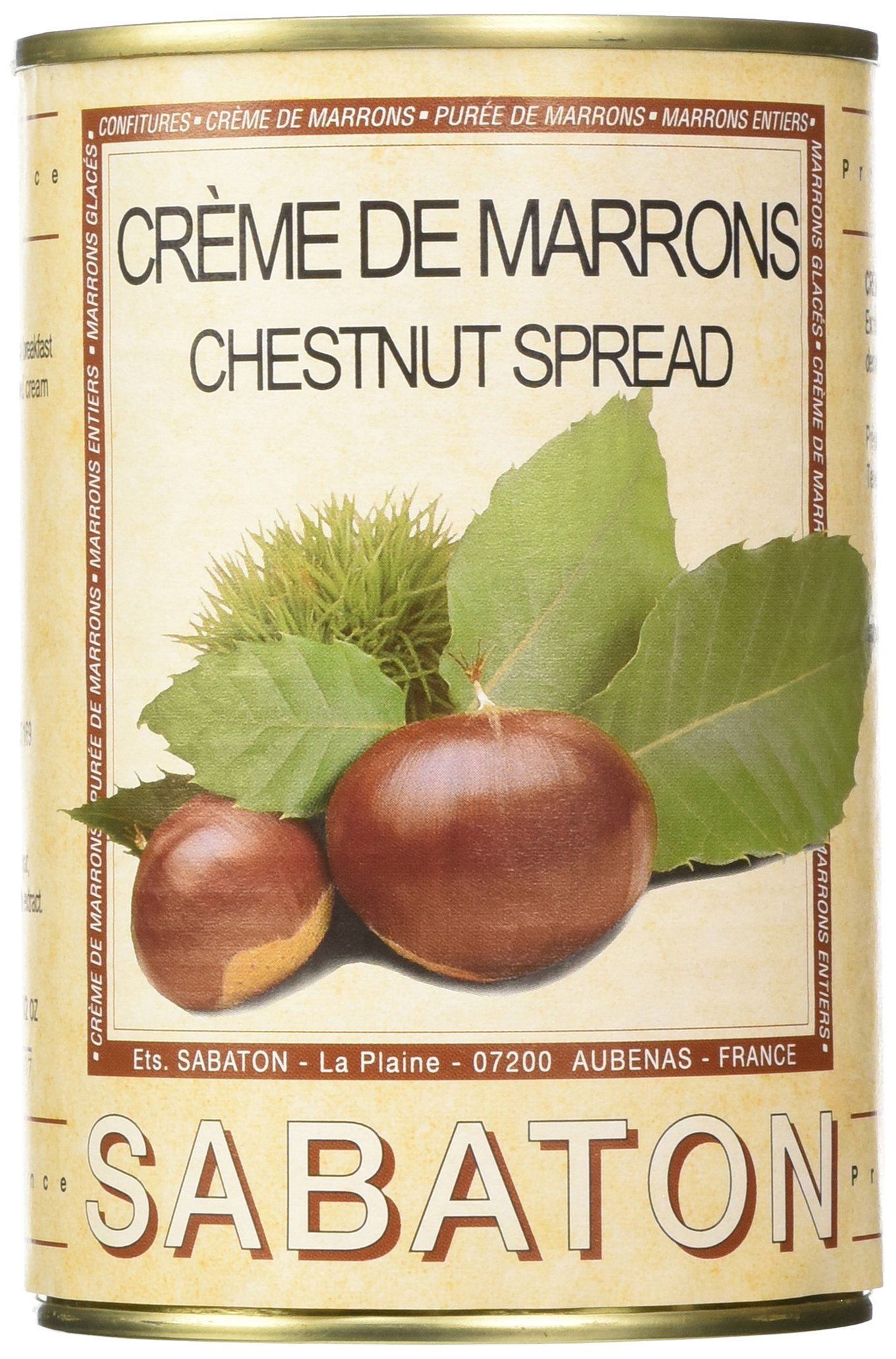 Amazon.com : Sabaton France (Chestnuts) Marrons Puree, 30.5-Ounce Can ...