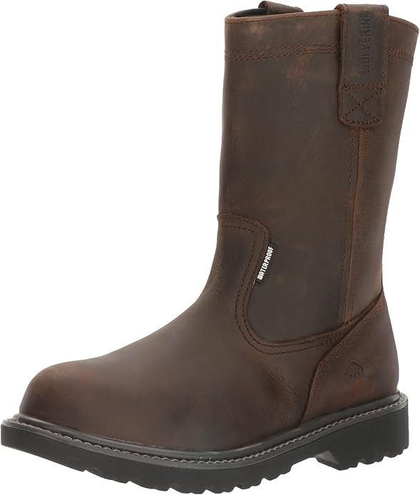 Amazon.com | Wolverine Women's Floorhand Waterproof 10" Soft Toe Work ...
