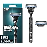 Amazon.com: Gillette ProGlide Razor for Men, Handle + 2 Blade Refills