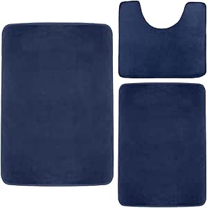 Amazon.com: Clara Clark Memory Foam Bath Mat, Ultra Soft Non Slip and ...