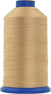 Amazon.com: Mandala Crafts Bonded Nylon Thread for Sewing Leather ...