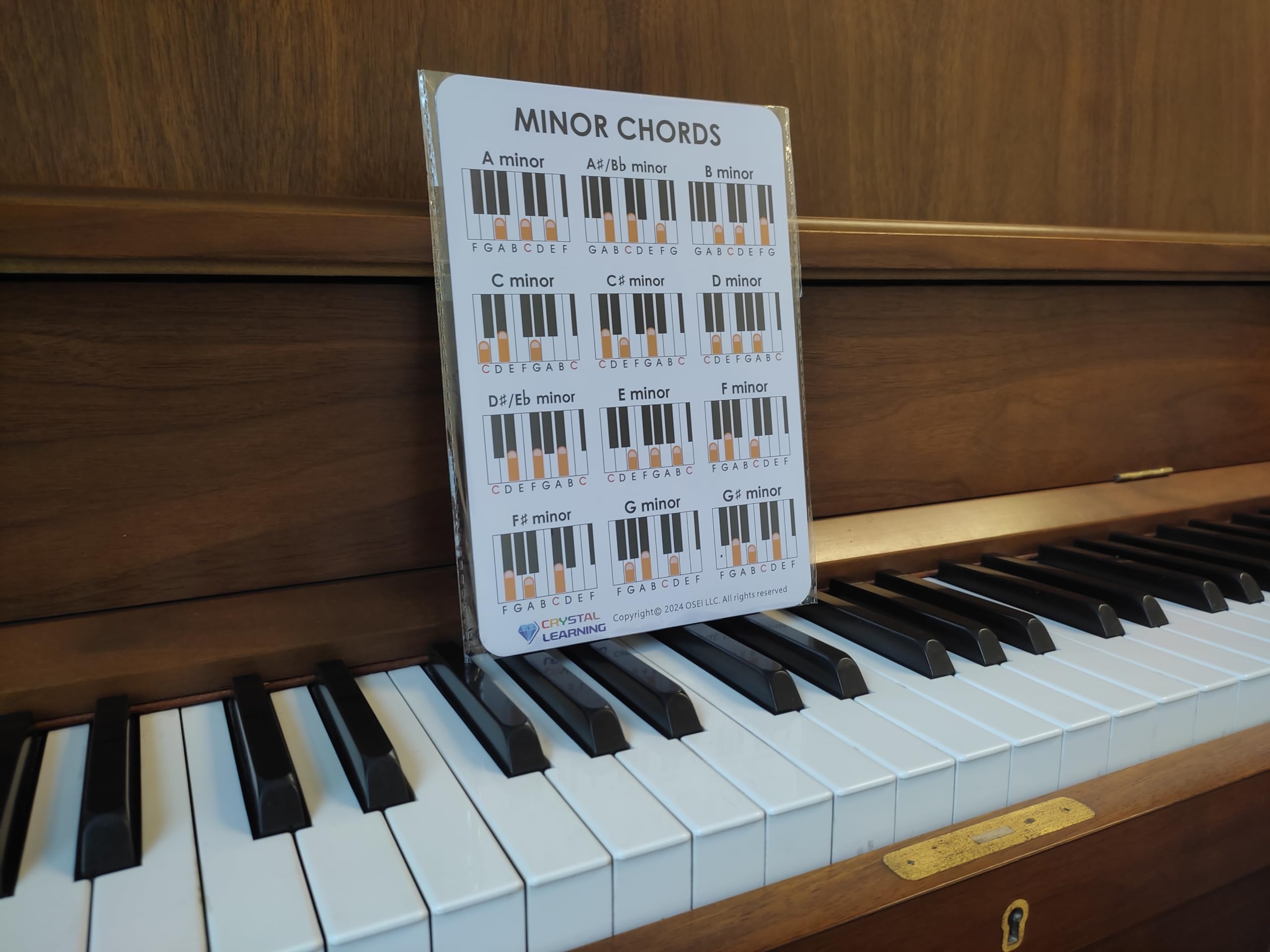 Mua Music Notes Cheat Sheet - Major and Minor Chords - A5 Size (Music ...