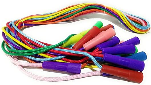 Cuerdas para Saltar de Piola 12 Piezas de Colores Precio DE MAYOREO ...