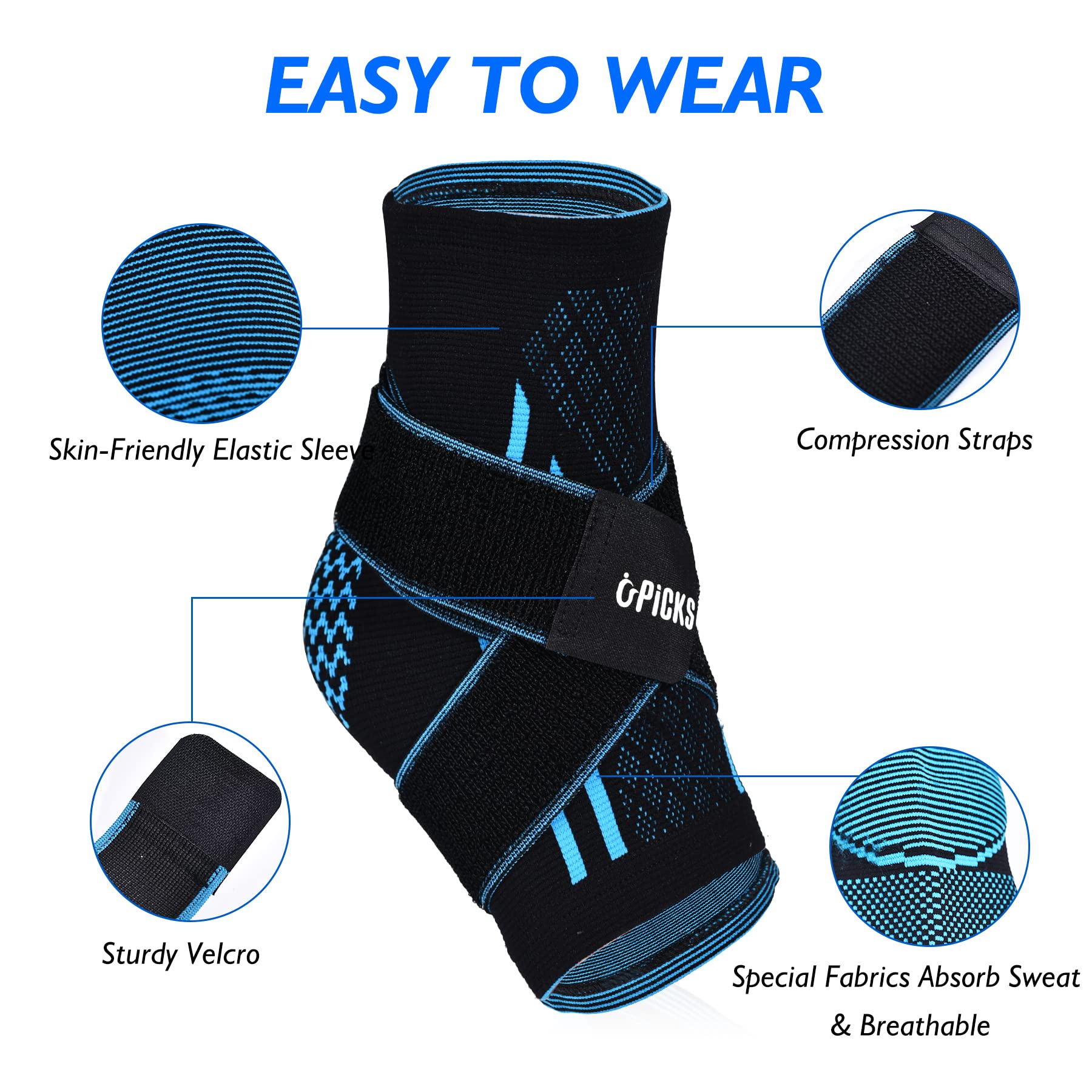 Mua U-pick Ankle Brace for Plantar Fasciitis Support, Compression Sock ...