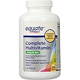 Amazon.com: Equate Adults 50+ Complete Multivitamin/Multimineral ...