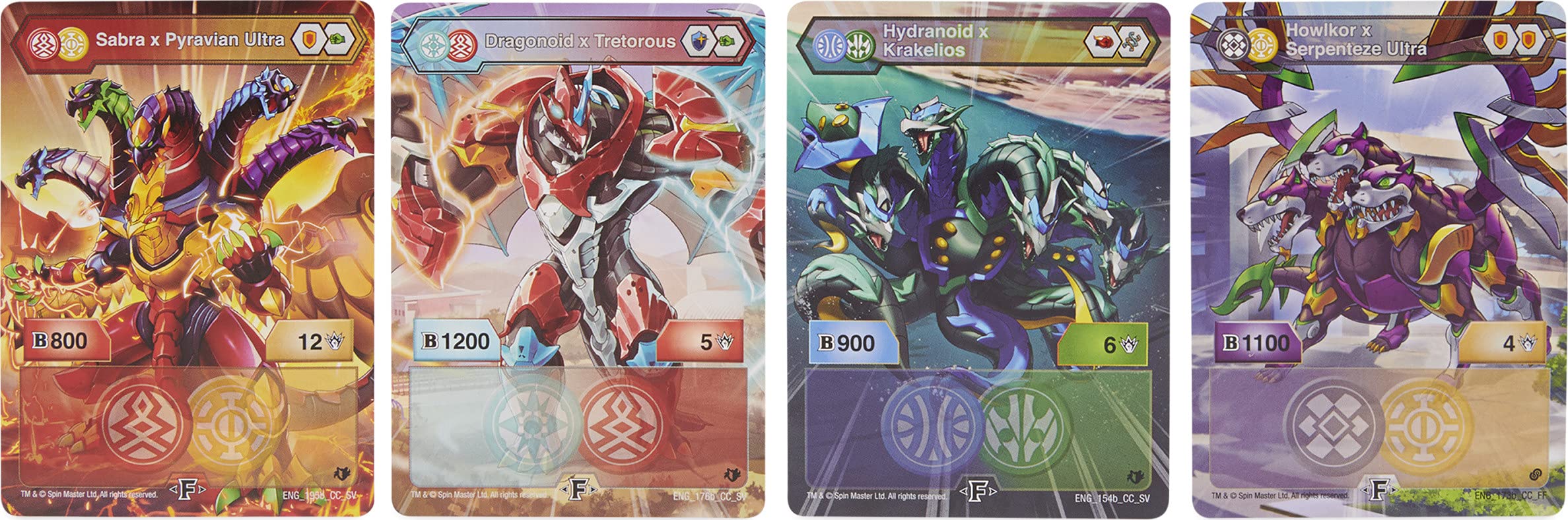 Mua Bakugan Baku-Gear 4-Pack, Fused Sabra x Pyravian Ultra with Baku ...