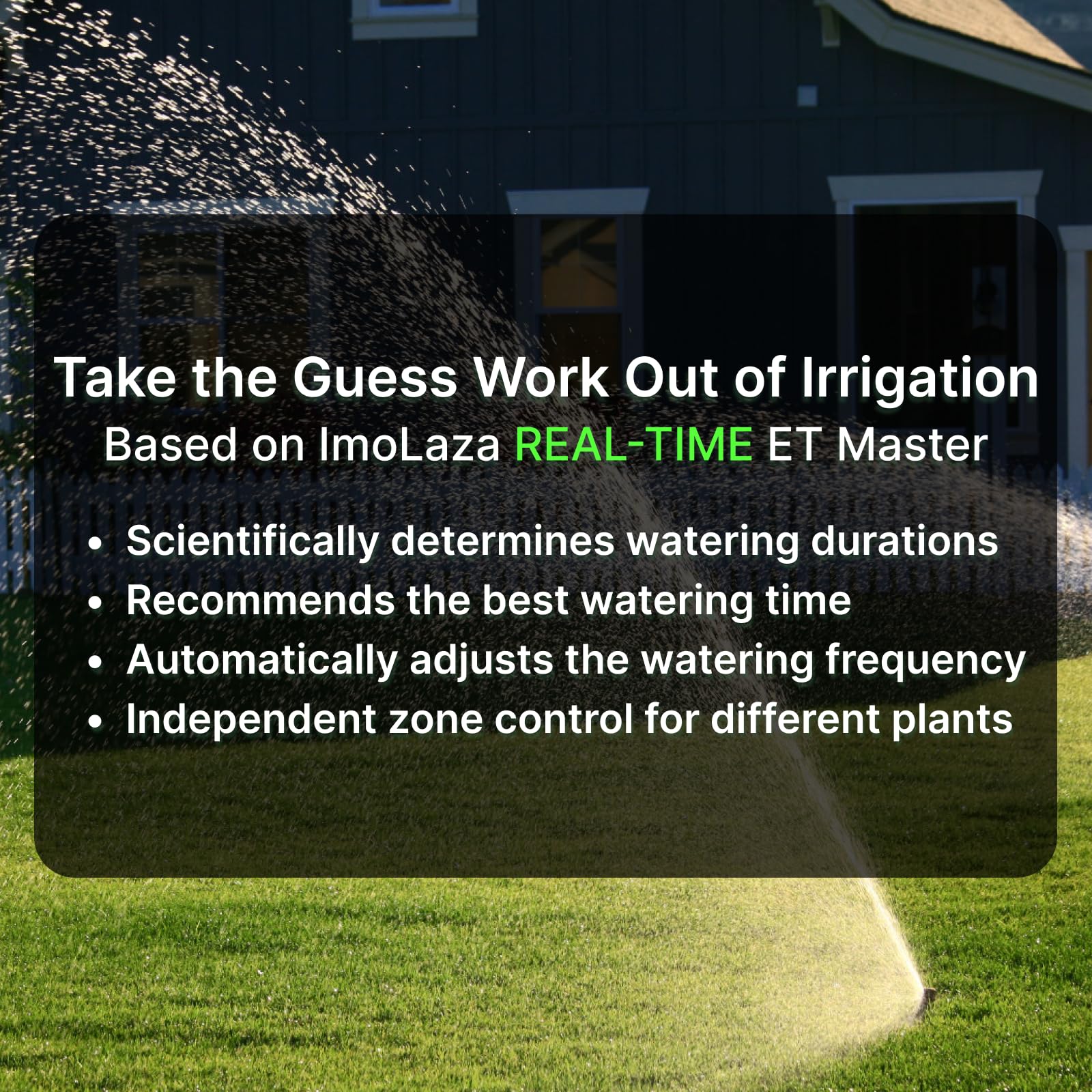 Mua ImoLaza Smart Sprinkler Controller Evapotranspiration Master: 12 ...