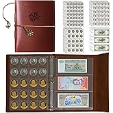 Amazon.com: Jucoan 310 Pockets Coin Currency Collection Book Holder for ...