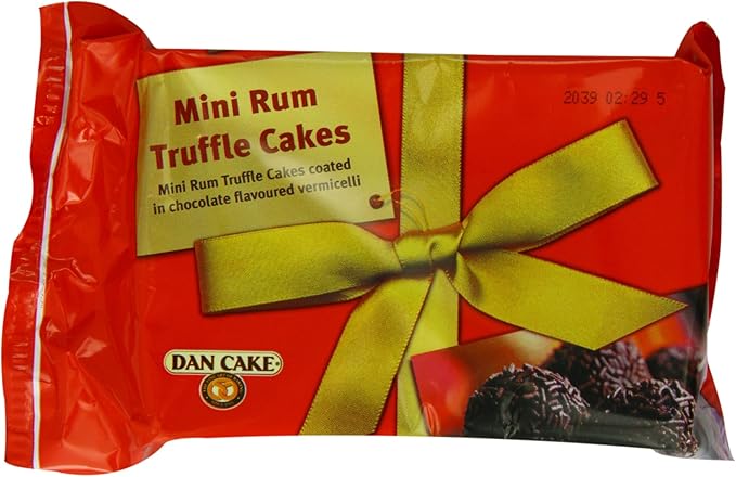 Dan Cake Mini Rum Truffle Cakes (Pack of 8): Amazon.co.uk: Grocery