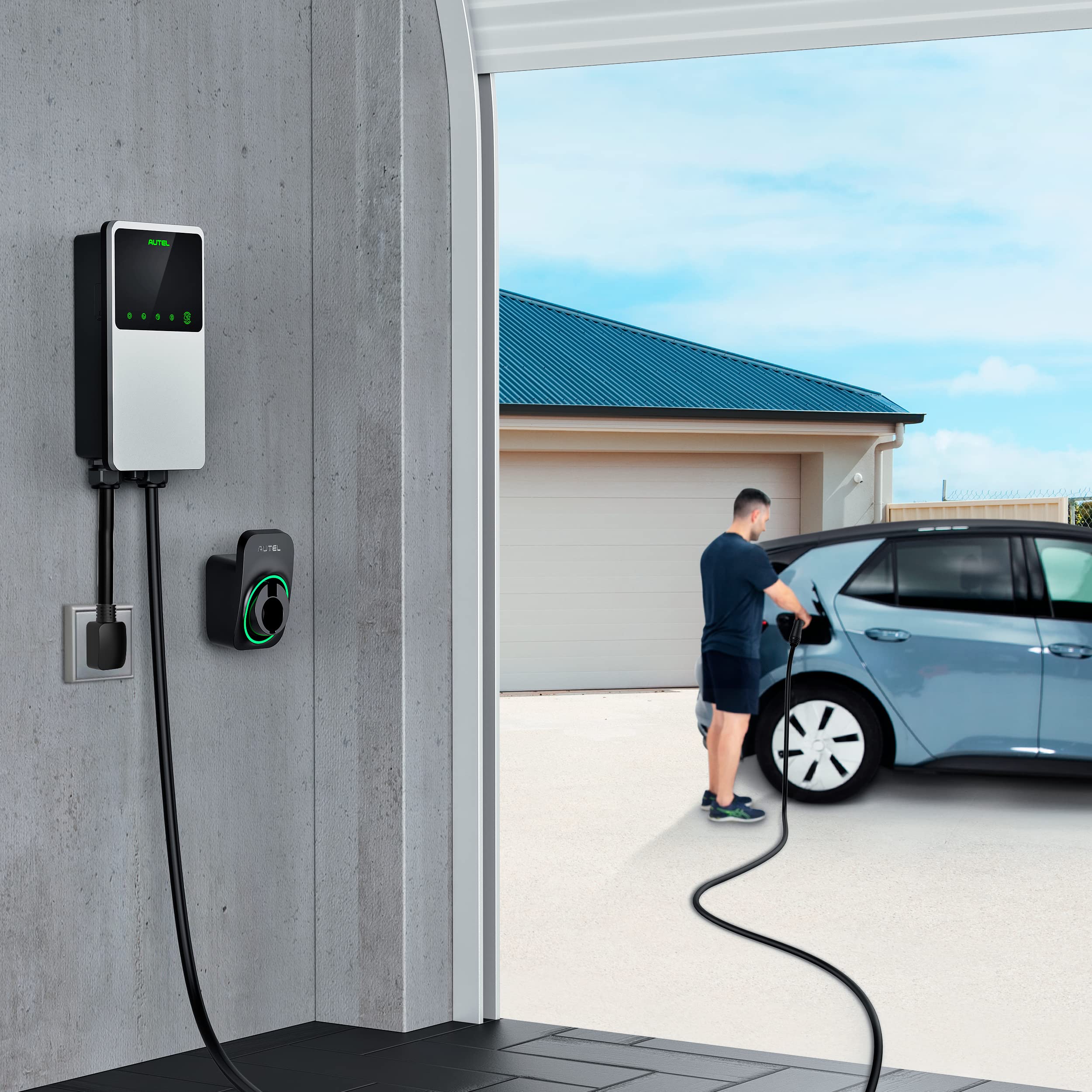 Mua Autel MaxiCharger Home Electric Vehicle (EV) Charger, up to 40 Amp ...