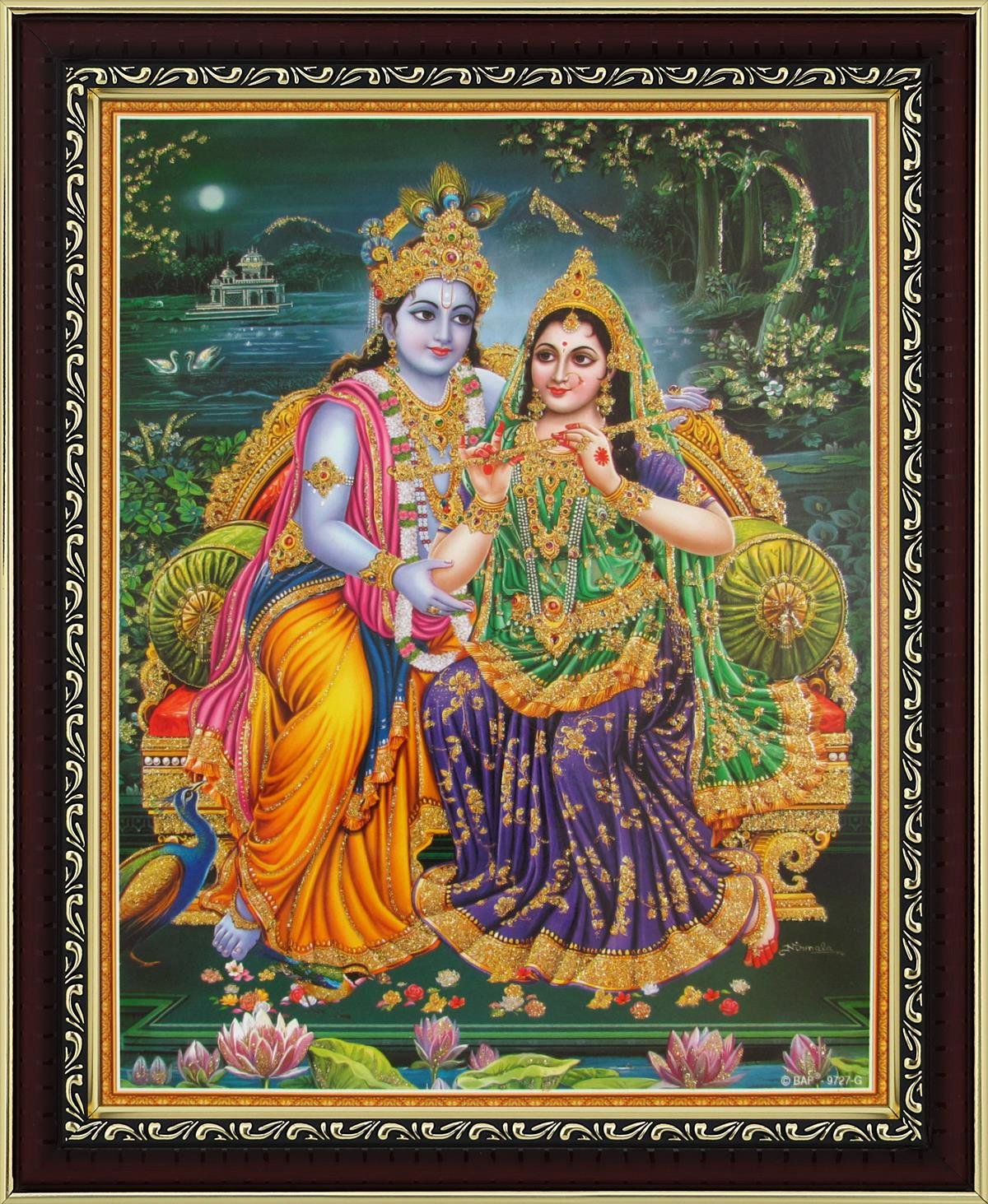 Avercart Lord Krishna Shri Krishna With Radha Symbol Of Divine ...