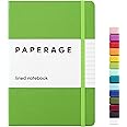 Amazon.com : PAPERAGE Lined Journal Notebook, (Green), 160 Pages ...