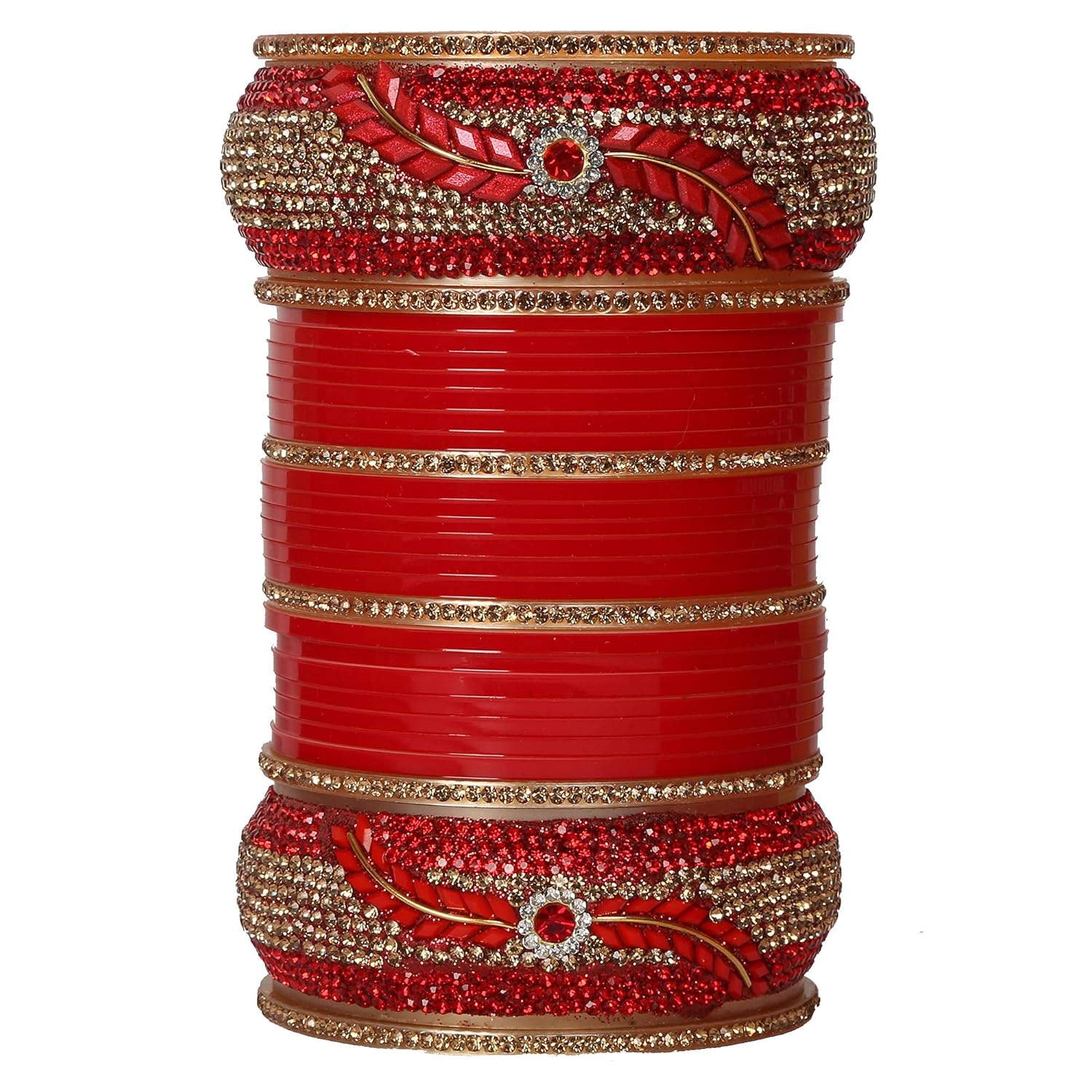Buy Suhagan JBH Bridal Punjabi Chuda Bangles Set for Women, Designer ...