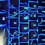 Amazon.com: BlueFinger Gaming Keyboard and Mouse,USB Wired Backlit ...