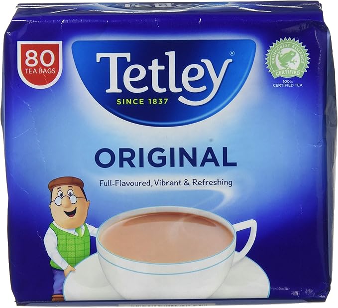 Tetley Original Tea, Pack of 6, 480 Tea Bags Total: Amazon.co.uk: Grocery