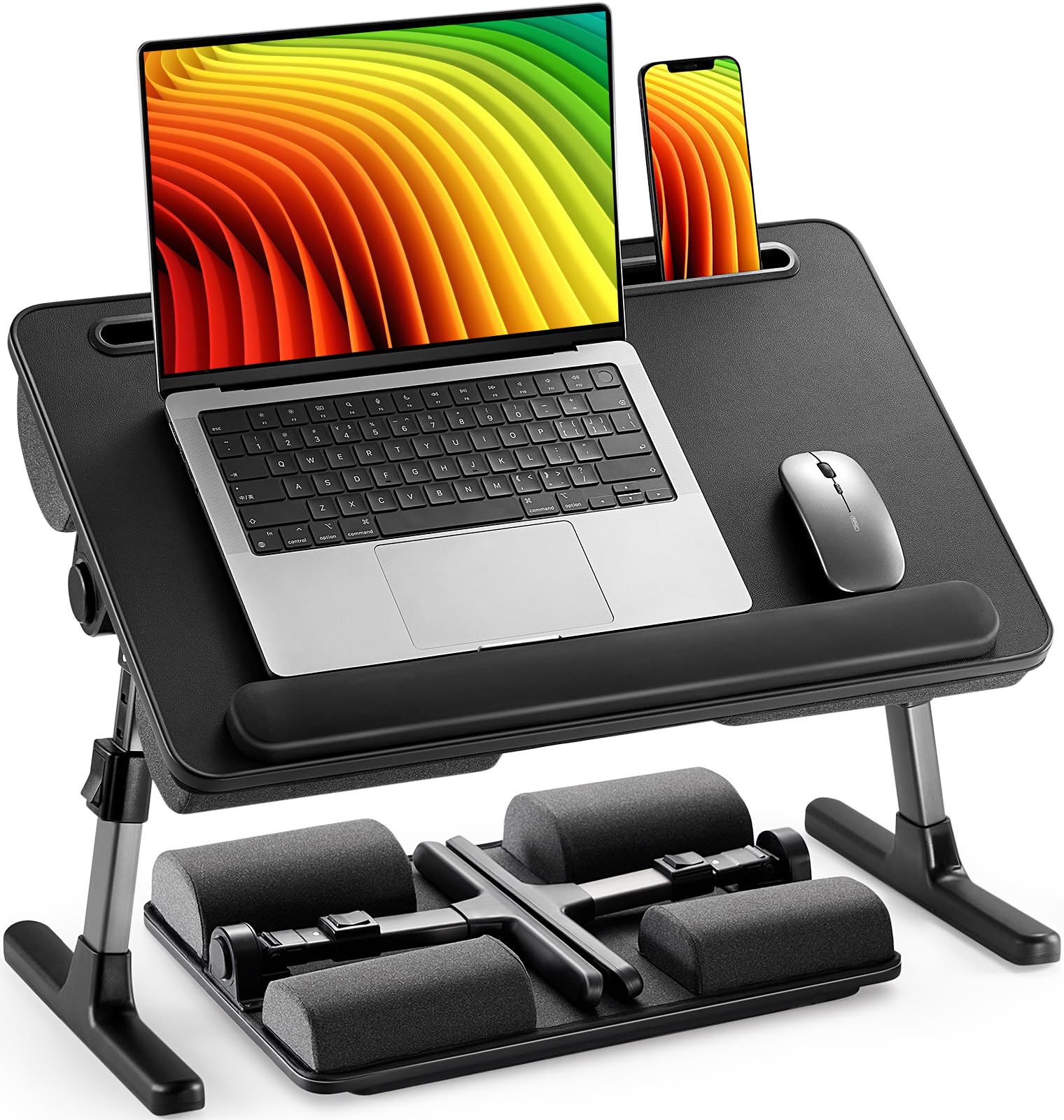 HUANUO Laptop Bed Desk, Computer Lap Tray for Couch Sofa Floor ...