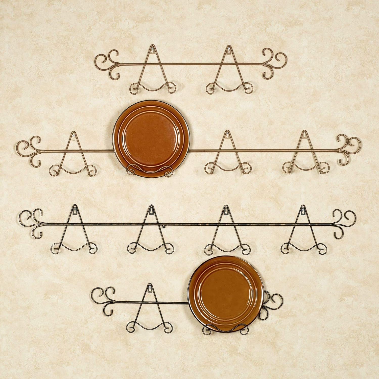 Amazon.com: Touch of Class Galla Horizontal Plate Rack: Home & Kitchen