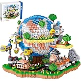 Amazon.com: SEMKY The Great Wave Mini Building Block Set (1786 Pieces) -Building Blocks Gifts ...