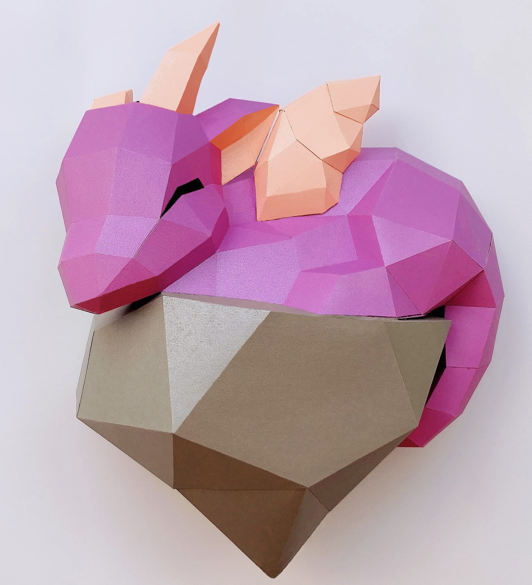 Mua AceRevolution Dragon Paper Craft,3D Origami Dragon Kit,DIY ...