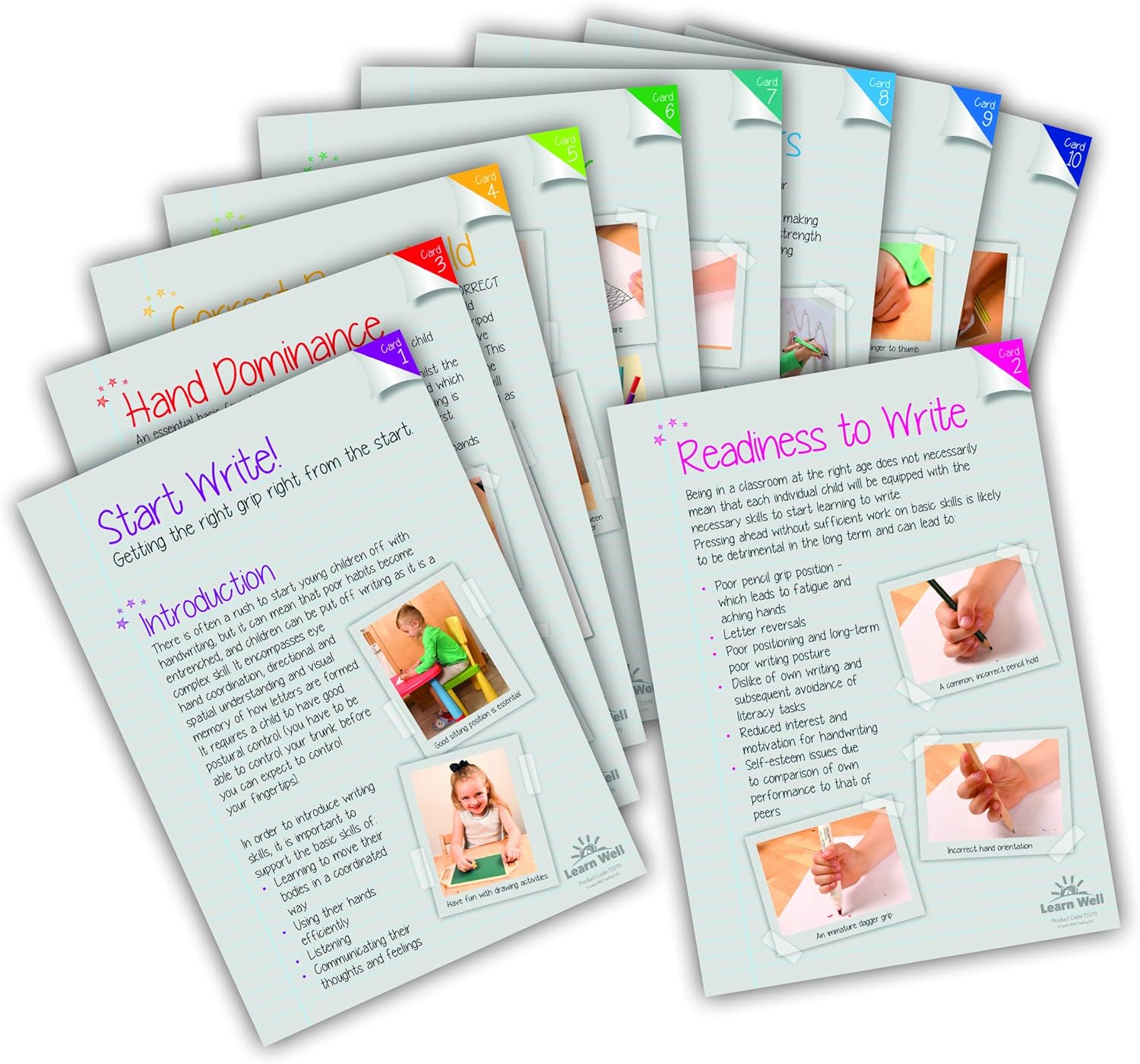 Start Write Handwriting Kit – Includes 10 assorted pencil grips – BigaMart