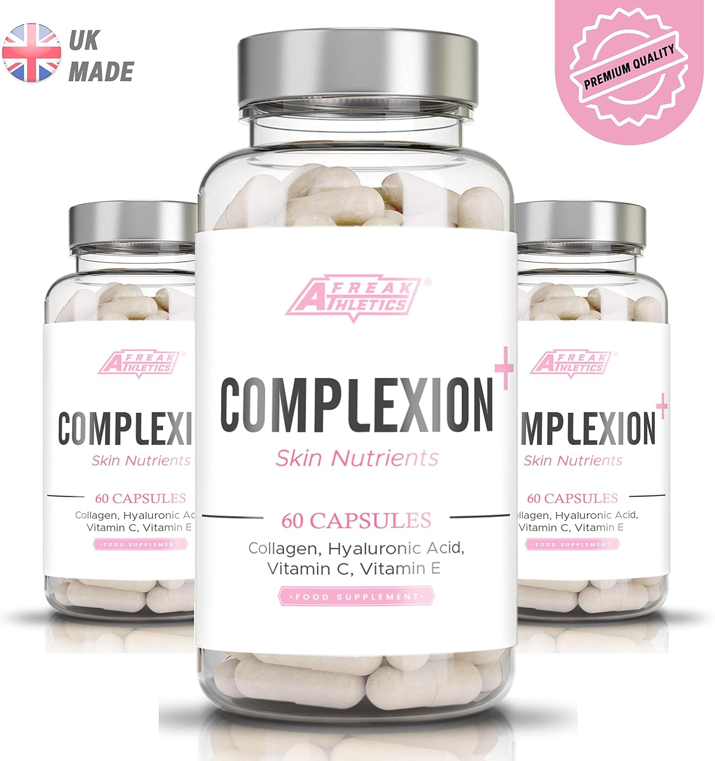 Complexion Plus Skin Vitamins 60 Capsules – Natural Skin Supplement ...