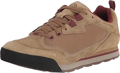 Amazon.com | Merrell Men's Burnt Rock Travel Suede Hiking Shoe | Hiking ...