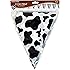 Amazon.com: 5 Packs Cow Print Pennant Banners, Cow Bunting Banner ...